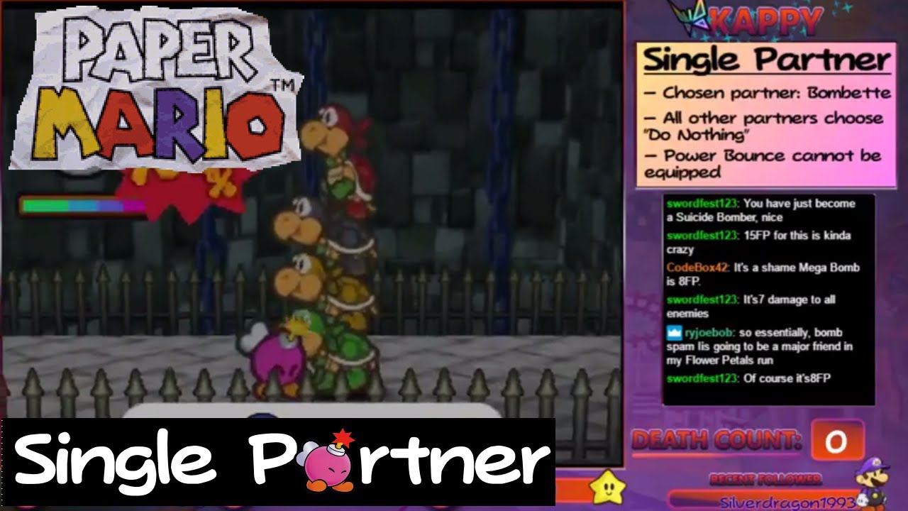 Paper Mario - Koopa Bros. (Single Partner) - YouTube