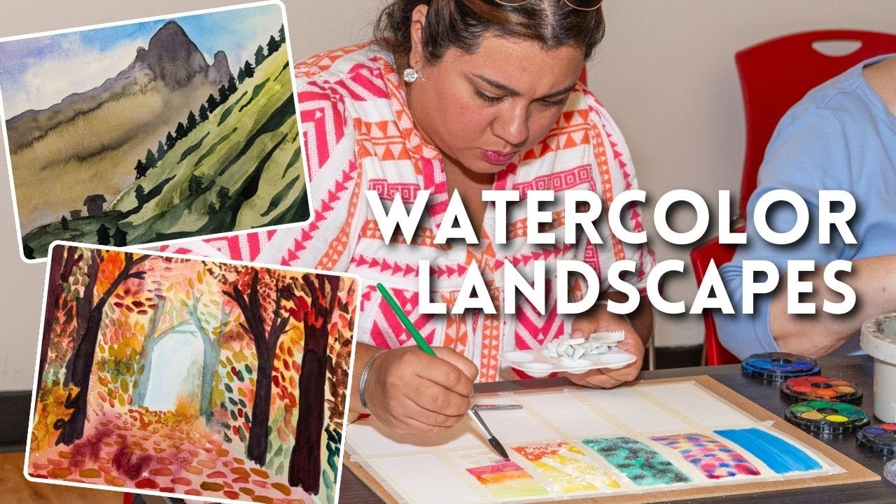 Watercolor Landscapes - Full Class (2024) - YouTube
