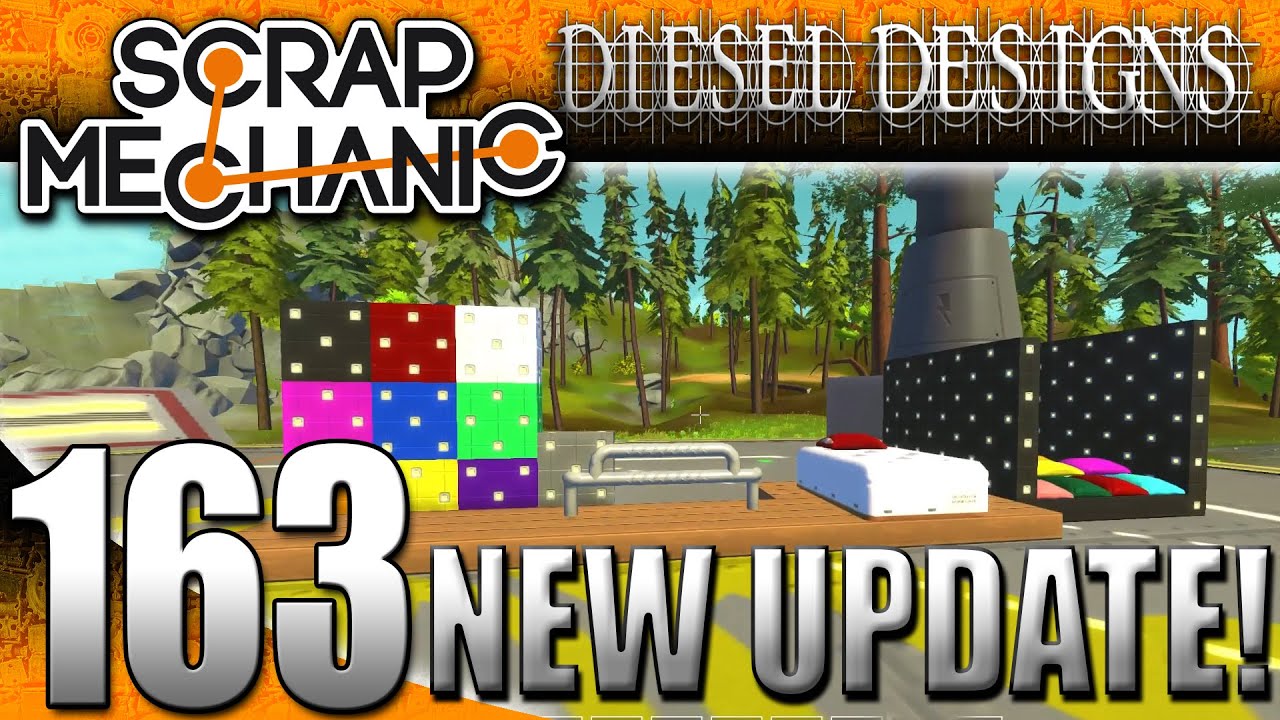 Scrap Mechanic Gameplay :E163: New UPDATE, Q&A, and DevBlog! (HD Fan ...