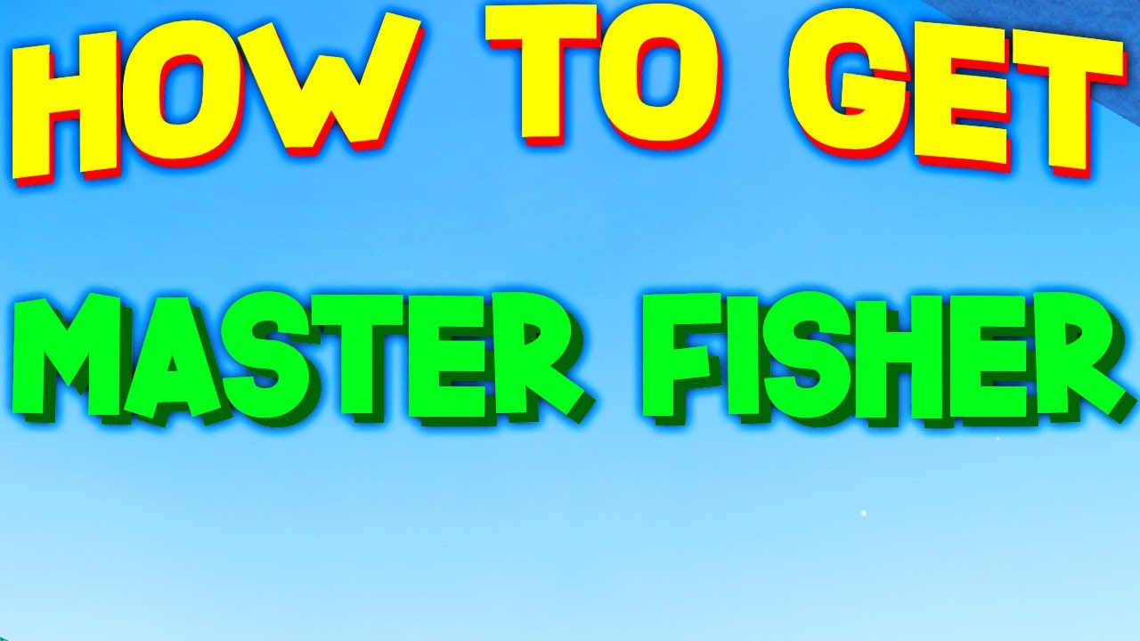 How To GET MASTER FISCHER in FISCH for BRICK ROD! ROBLOX - YouTube