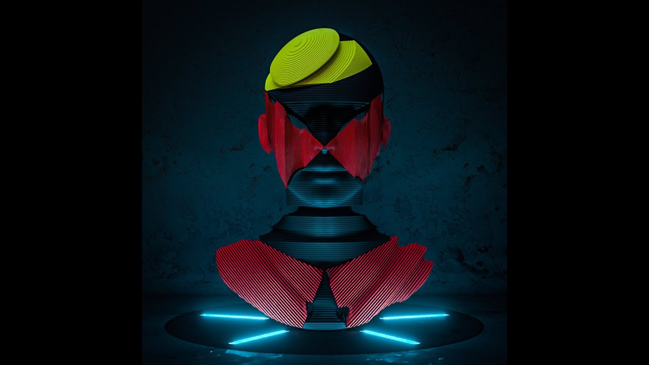 SLICED HEAD - LOOP (C4D Tutorial Preview) - YouTube