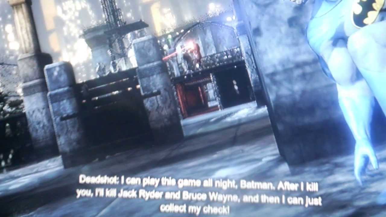 Batman Arkham City- Deadshot's final Cutscene - YouTube