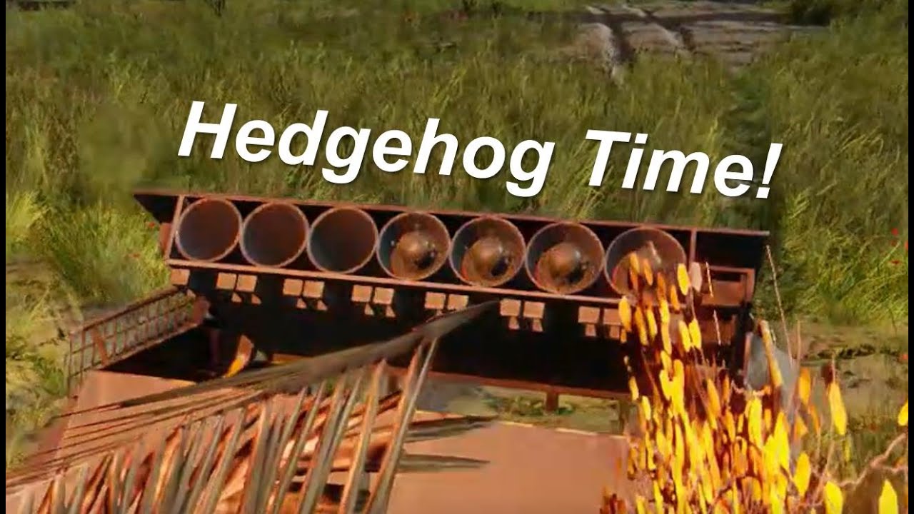 Matilda Hedgehog in action! (183 mm launcher) - YouTube