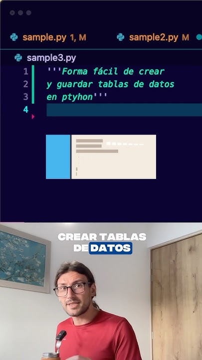 Crea tablas CSV en Python usando diccionarios - YouTube