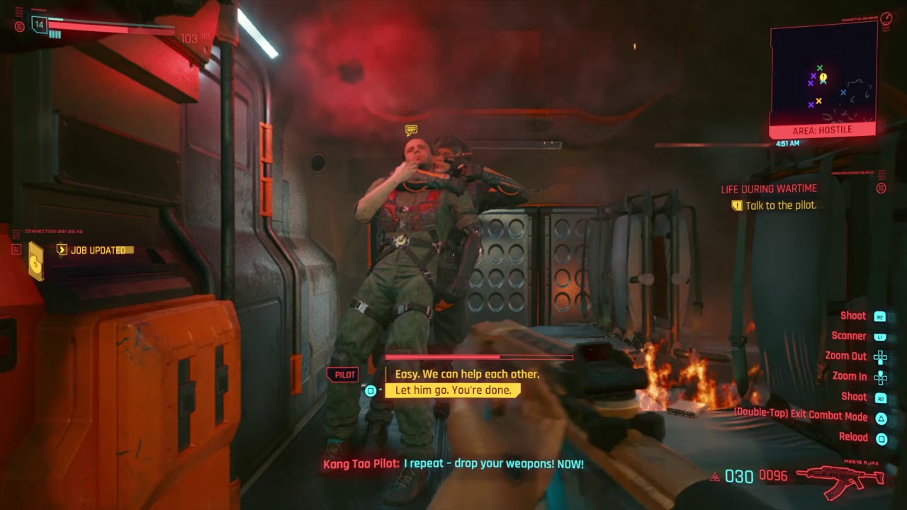 Cyberpunk 2077 done with talking - YouTube