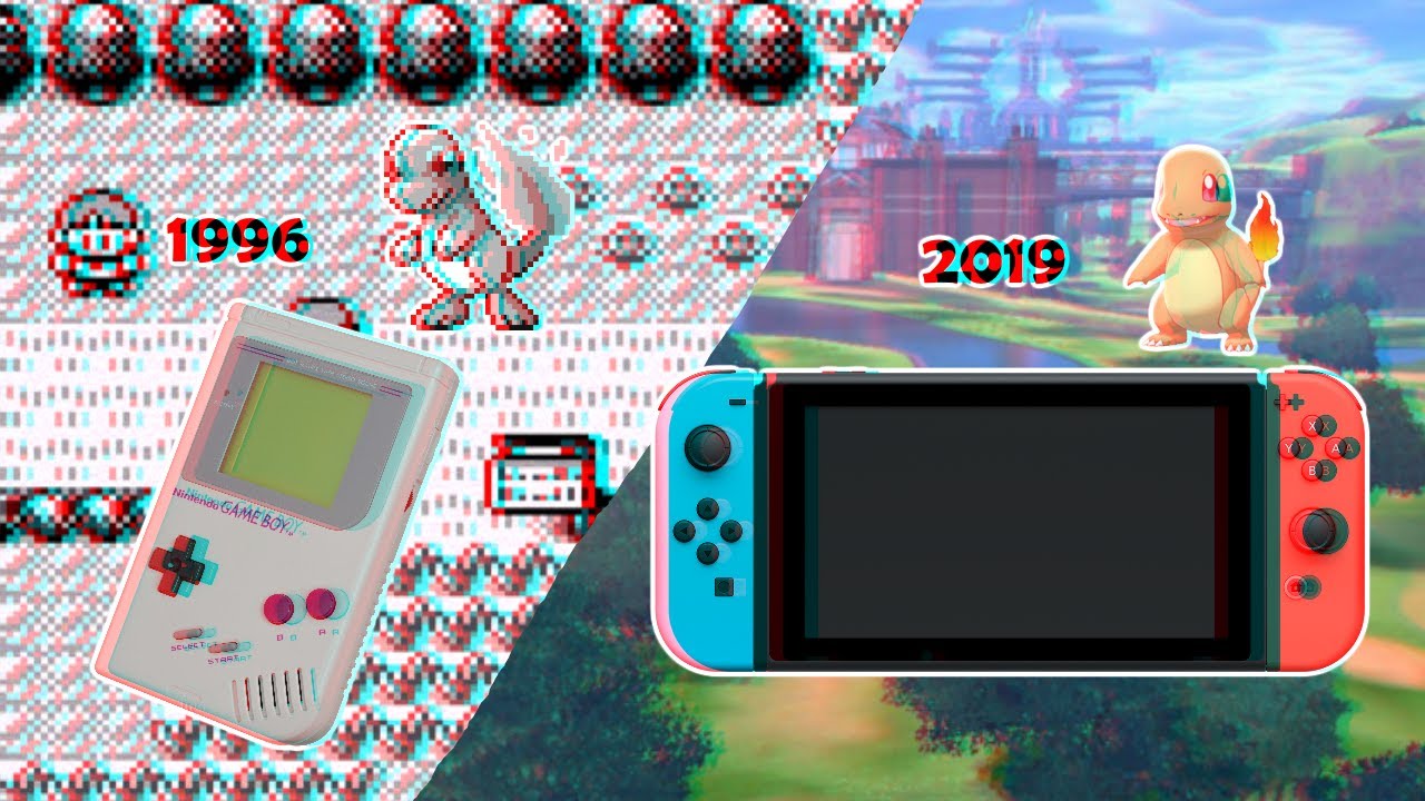 Evolution of the Main Series Pokemon Games (1996-2019) - YouTube