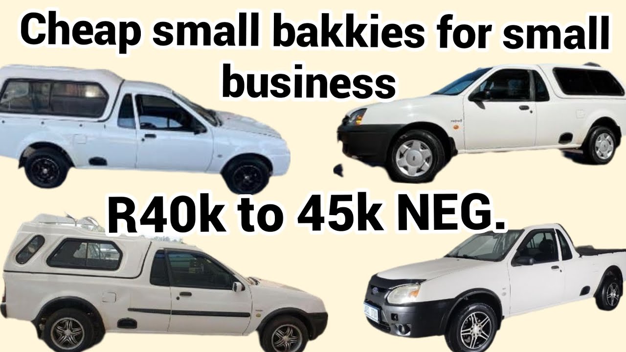 Cheap small bakkies Affordable with R40.000 in durban sunday car flea ...