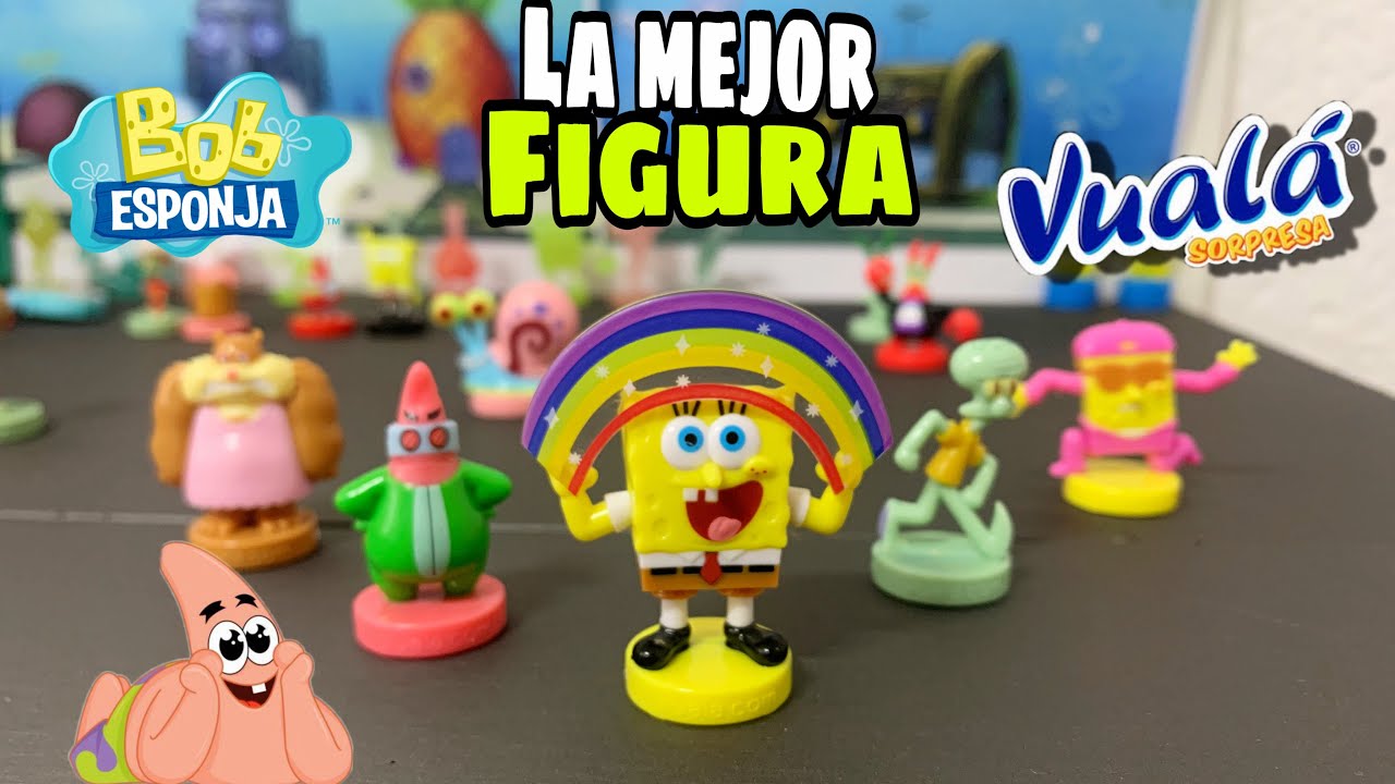 La mejor Figura de la Colección de vuala sorpresa de Bob Esponja ...