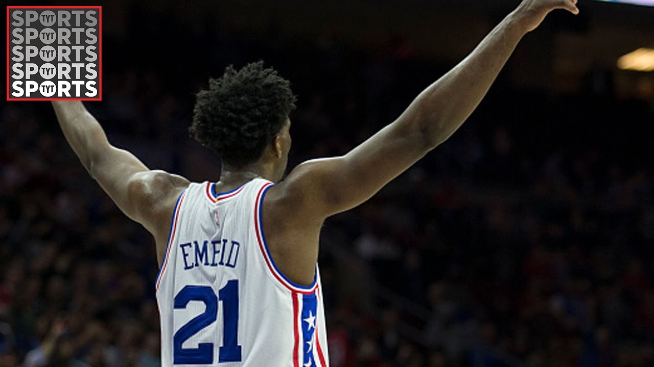 Joel Embiid Might Be the Greatest Rookie of All Time - YouTube