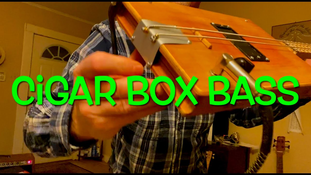 2 String Cigar Box Bass Bass by Bluesboy Jag #cbg #cbgbass # ...