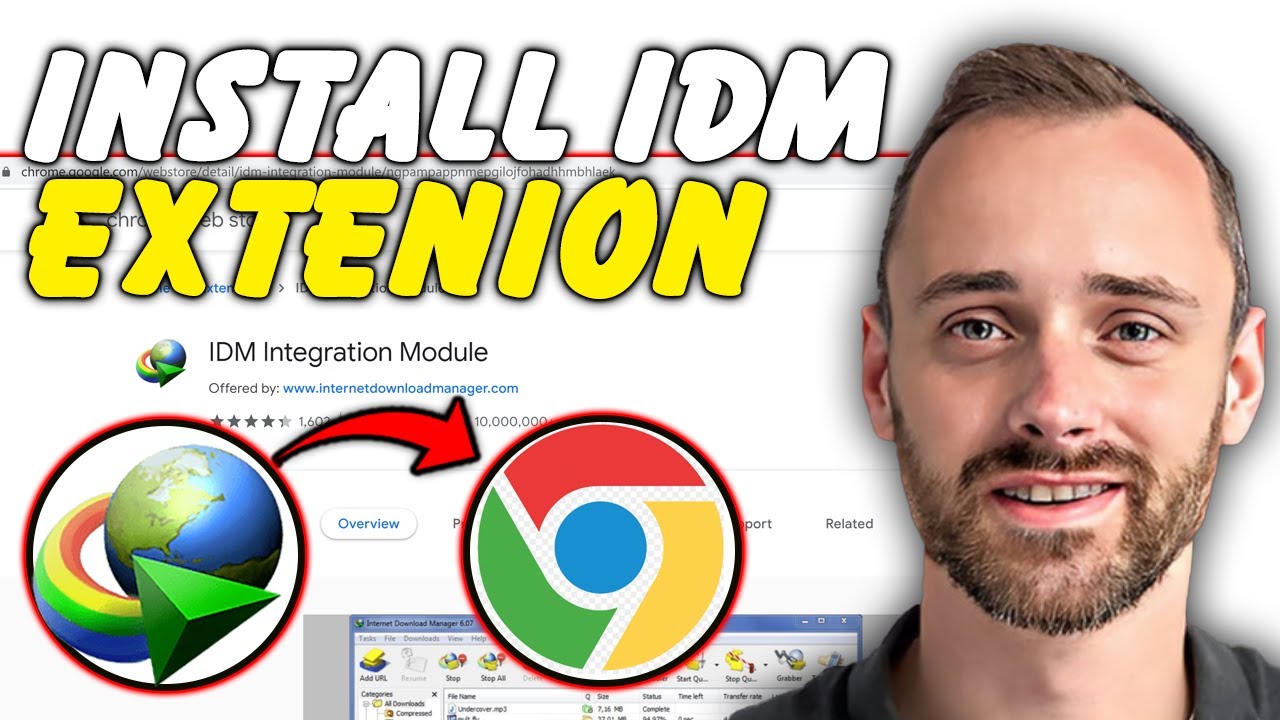 How To Add IDM Extension In Google Chrome | Quick Guide - YouTube