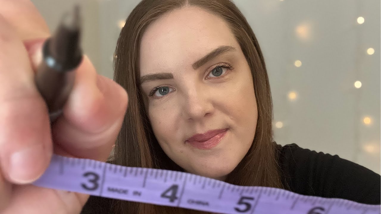 ASMR Measuring Your Face For CGI | Personal Attention Roleplay | Whispered - YouTube