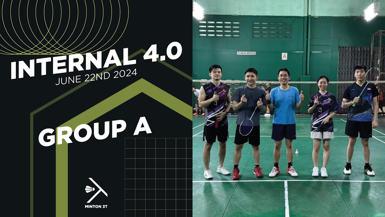 Minton 3T INTERNAL 4 240622 Group A Pius Aimee vs Tyo Pieter 17 - YouTube