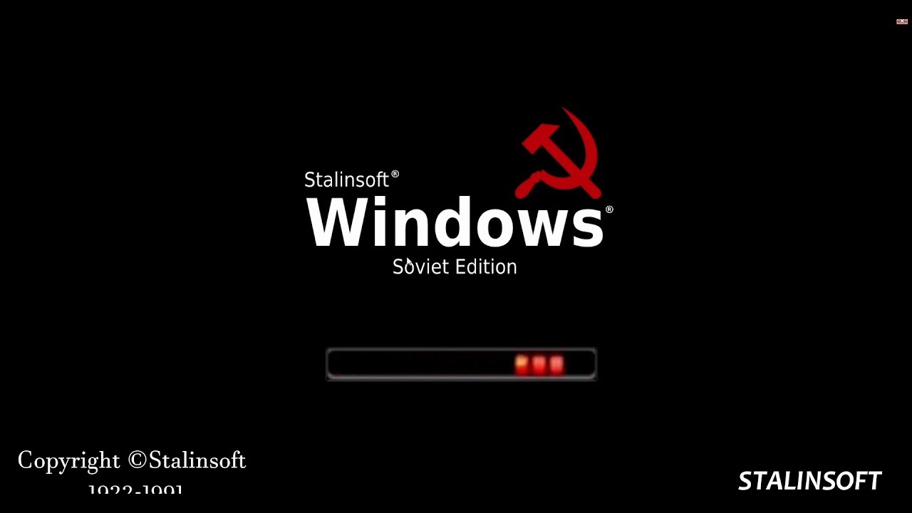 Windows xp soviet edition - YouTube