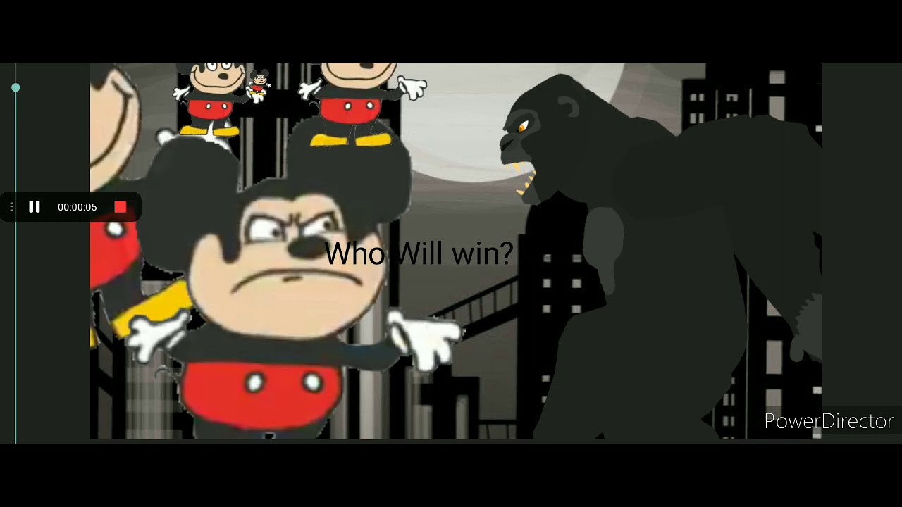 Mokey/Mickey VS King Kong | - Sr Red Animation - YouTube