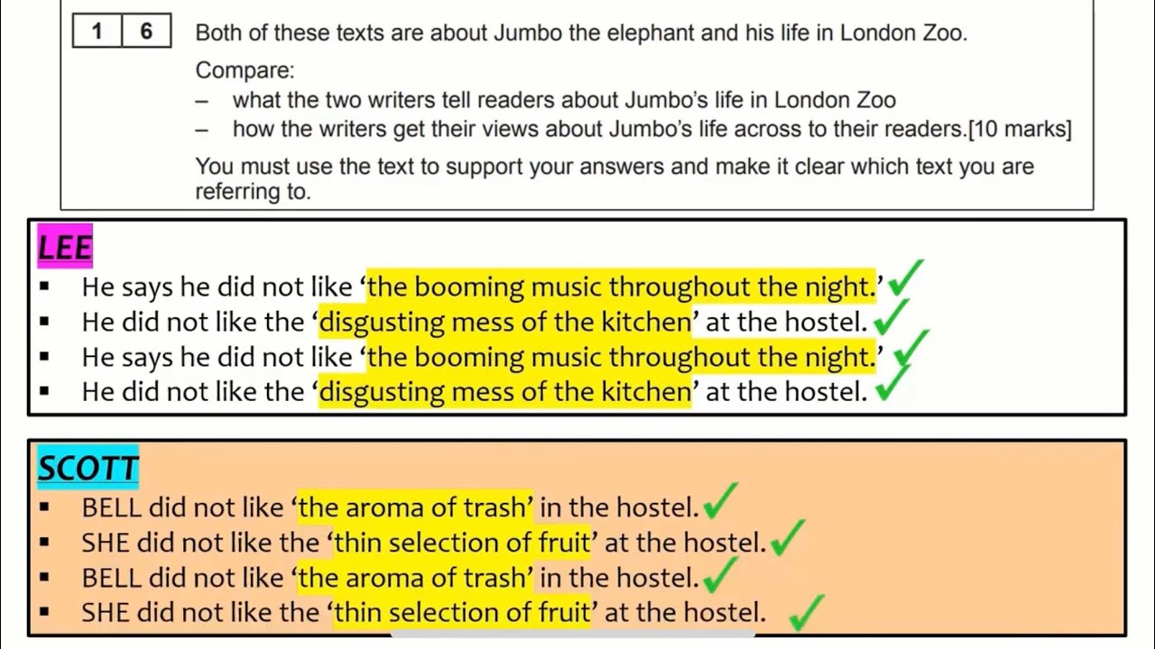 2024 EDUQAS Q5 & Q6 Paper 2 Reading exam (GCSE English Language) - YouTube