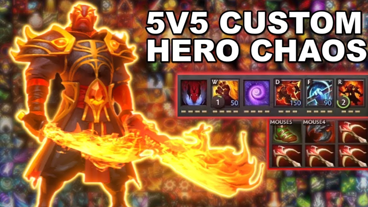 Custom Hero Chaos (DotA 2 Custom Game) #1 - YouTube