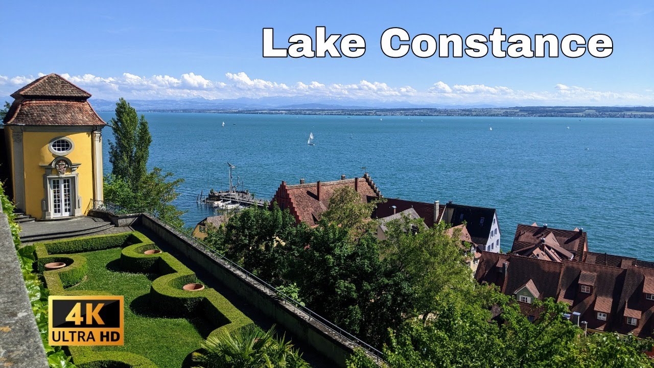 Overlooking Germany's largest Lake 2022 (Lake Constance) - 4k - YouTube