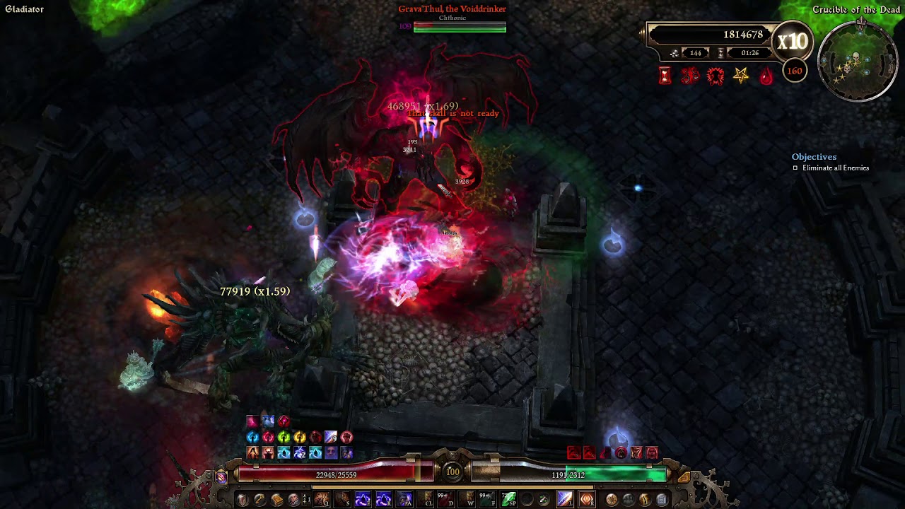 Rhylthar's Trickster - 8 min 30s clear (4 buffs + 1 banner) - YouTube