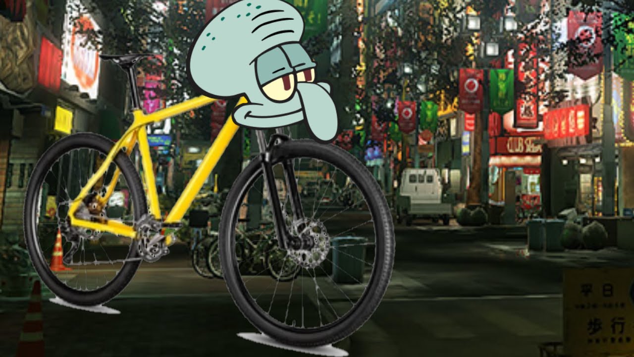 It's Nice Being A Bike In Japan! | Yakuza, Lost Judgement, Hi Squidward ...