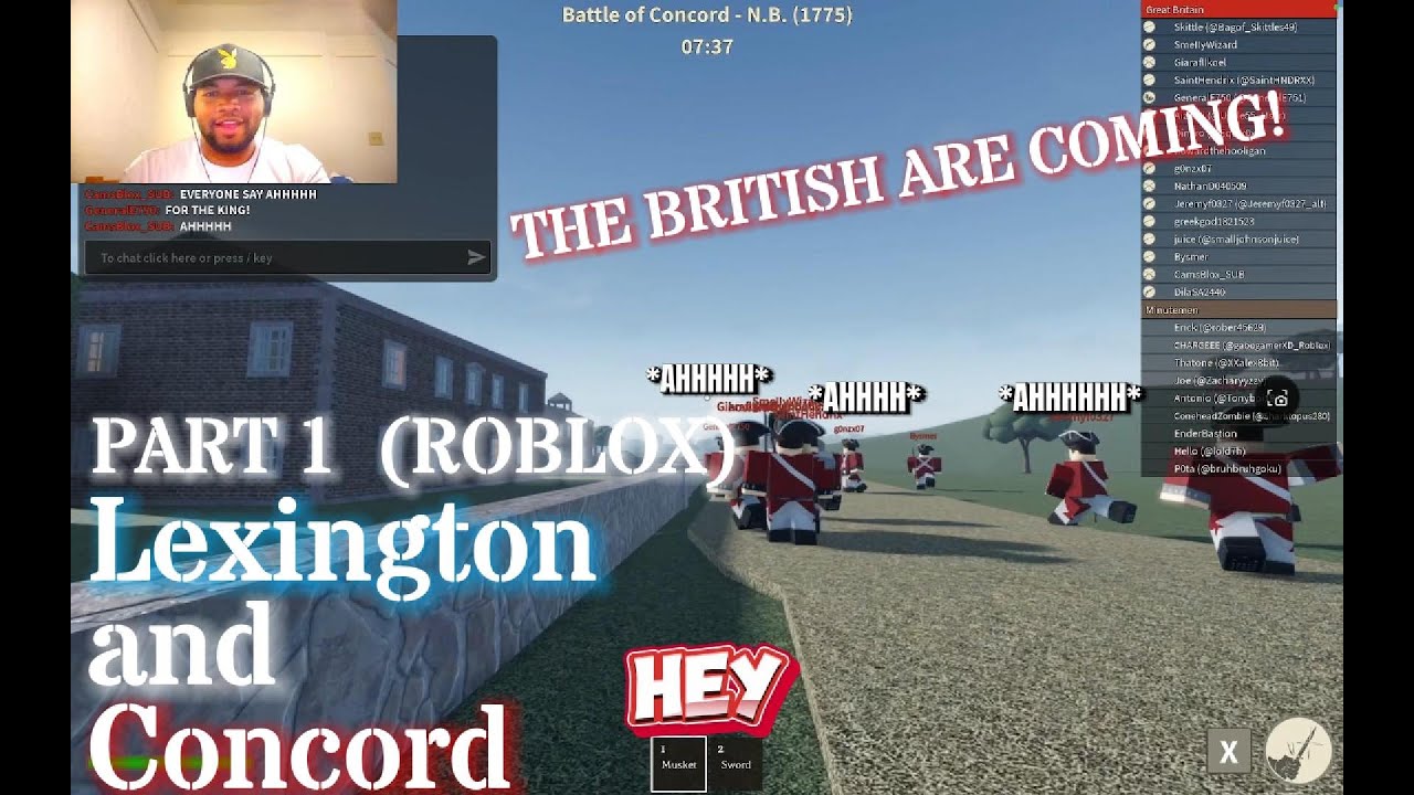 Lexington and Concord [Part 1] (ROBLOX) *2024* - YouTube