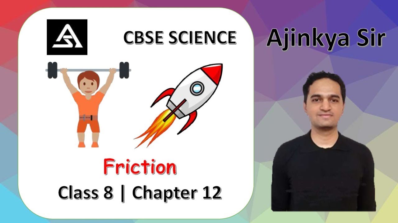 Friction Part 4 Science Class 8 Cbseajinkya Solunke Live Youtube