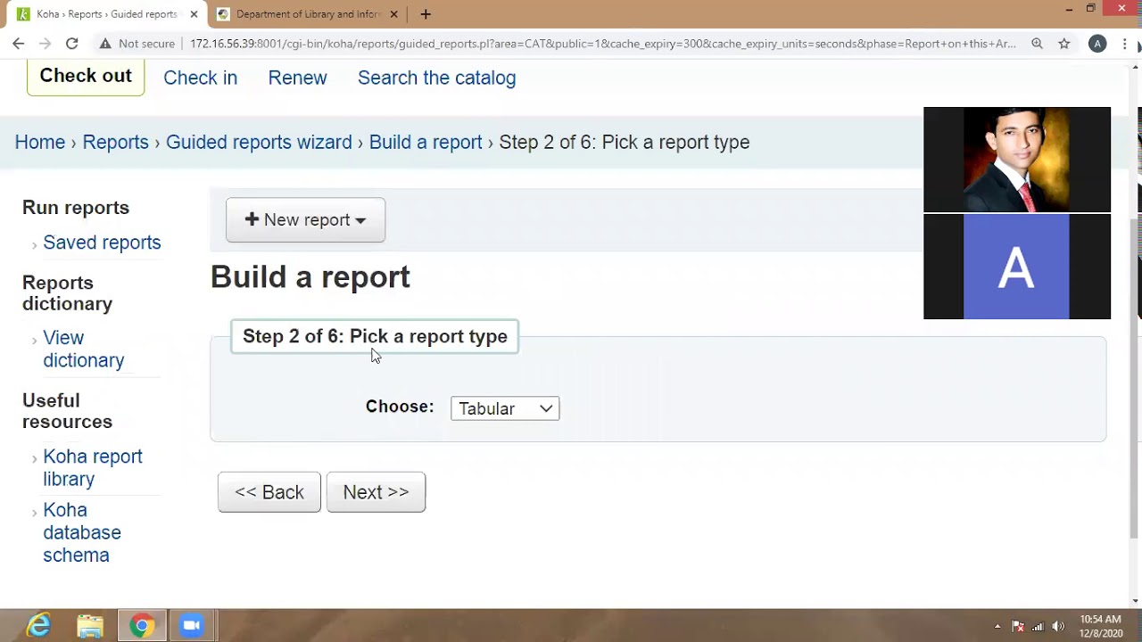 Koha report module - YouTube