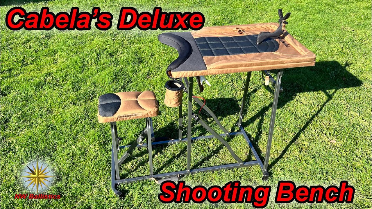 Cabela's Deluxe Shooting Bench Unboxing and Review - YouTube