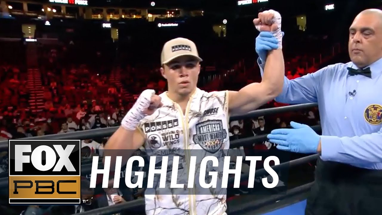 Joey Spencer vs Limberth Ponce | FULL HIGHLIGHT | PBC on FOX - YouTube