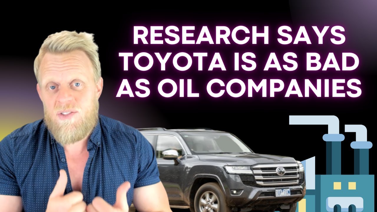 Toyota is 100% determined to continue its anti EV propaganda - YouTube