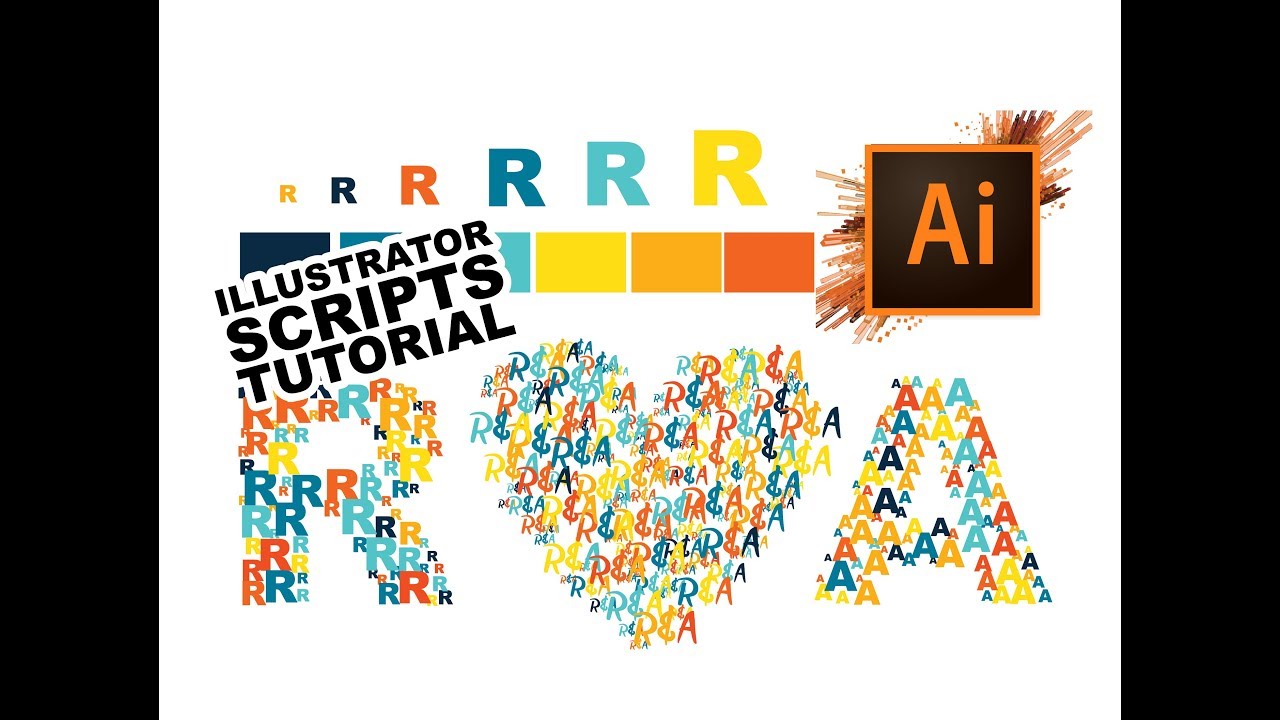 Fill Object With Random sizes and colors | Adobe Illustrator Tutorial ...