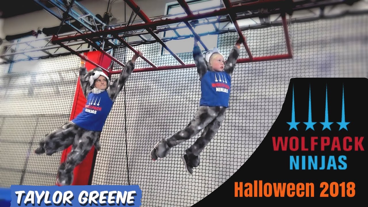 when she is Wolfin' Around on Halloween with Taylor Green from American ...