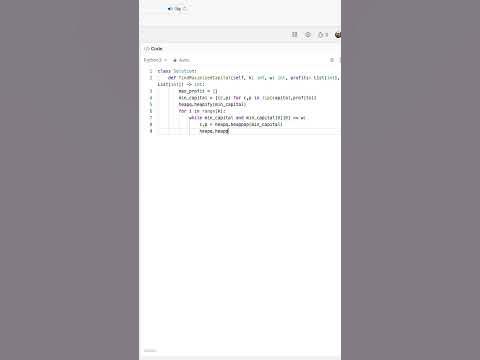 Leetcode 502: IPO - YouTube