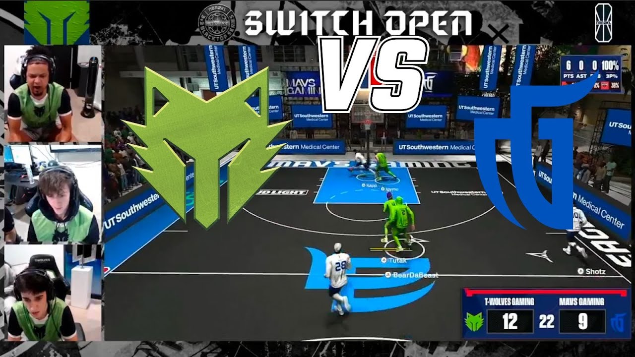 T-Wolves Gaming vs Mavs Gaming I NBA 2K League 3v3 The Switch I March ...
