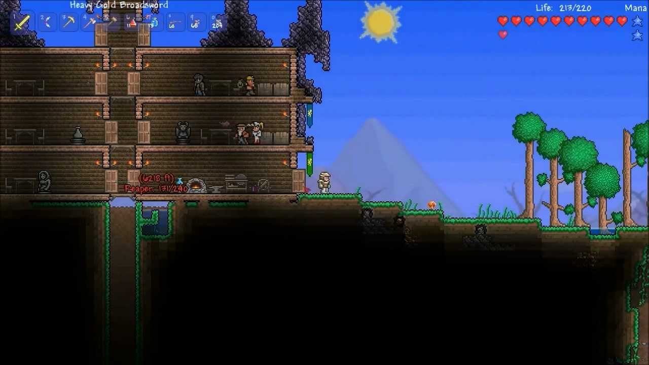 Let's Play Terraria Co-op - S3 010 - Ebonstone - YouTube