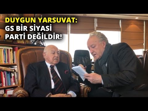 Duygun Yarsuvat: Galatasaray bir siyasi parti değildir!