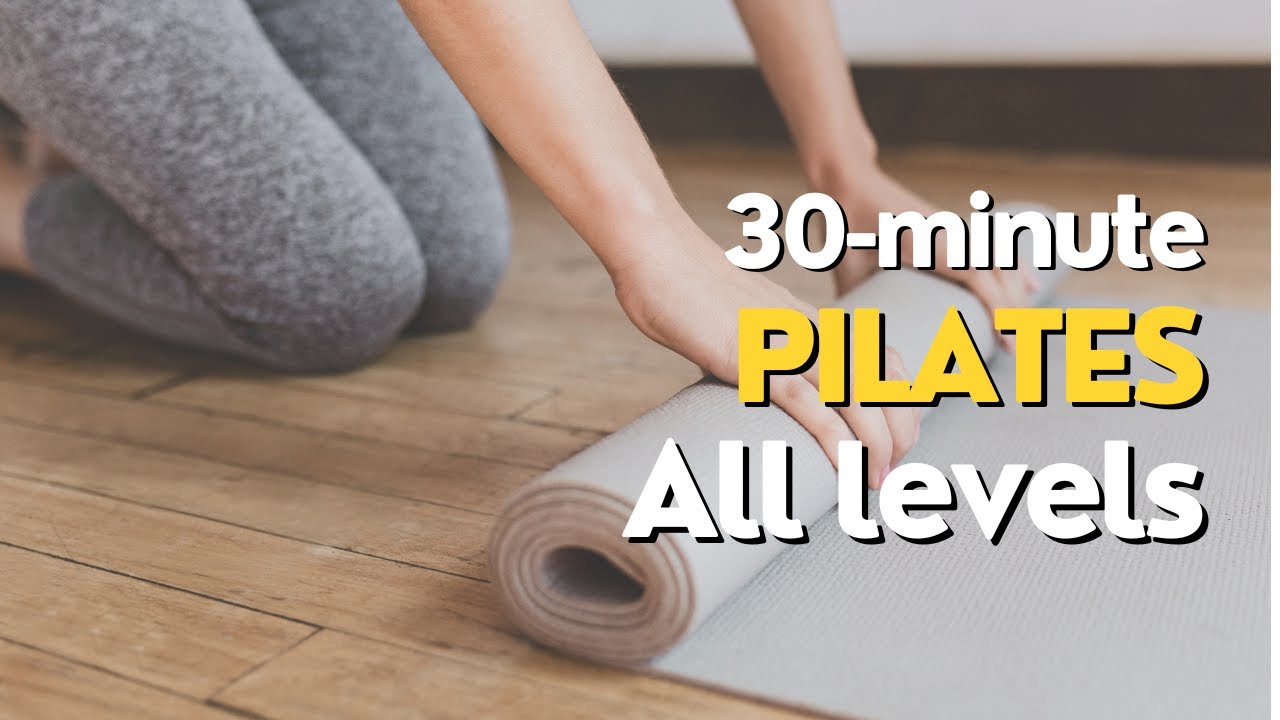 Pilates - 30-minute All levels Mat Class - YouTube