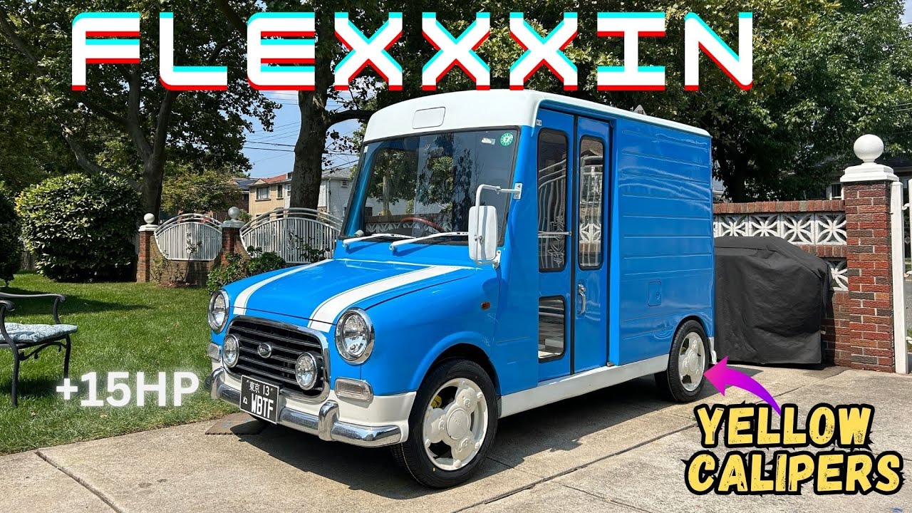 Rilakkuma Rims On The Daihatsu Mira Walkthrough ! - YouTube