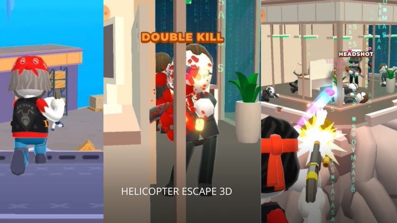 HELICOPTER ESCAPE 3D - Walkthrough Gameplay ALL LEVELS 45 | HELICOPTER ...