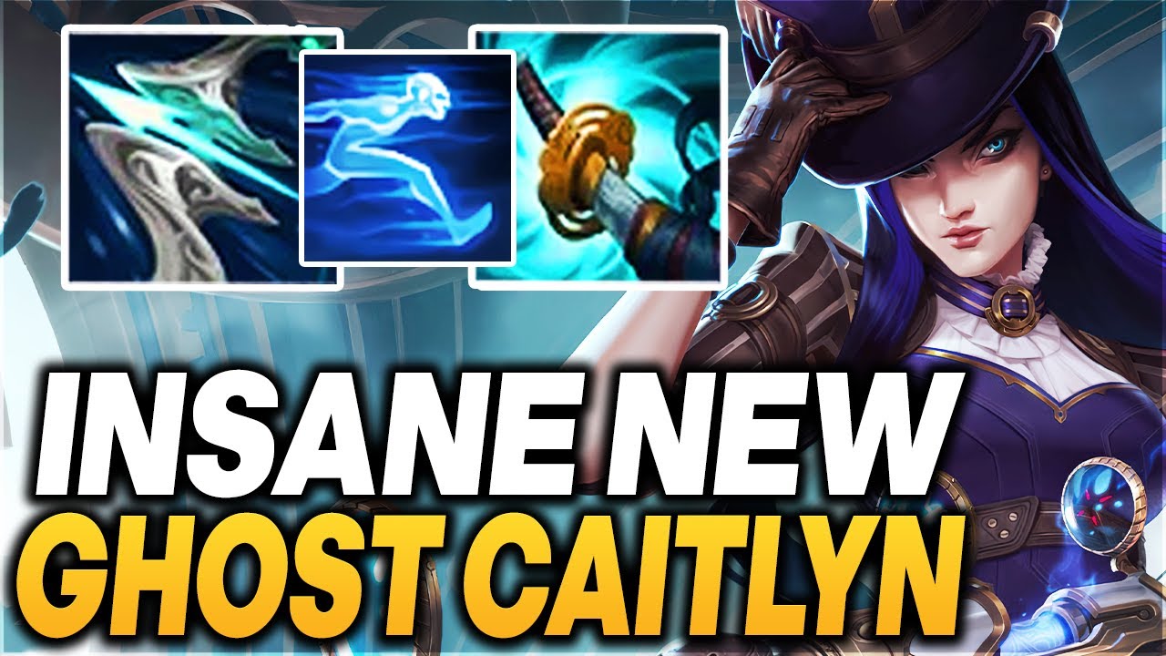 Ghost Caitlyn is the new OP ADC Tech - Caitlyn ADC Gameplay - YouTube