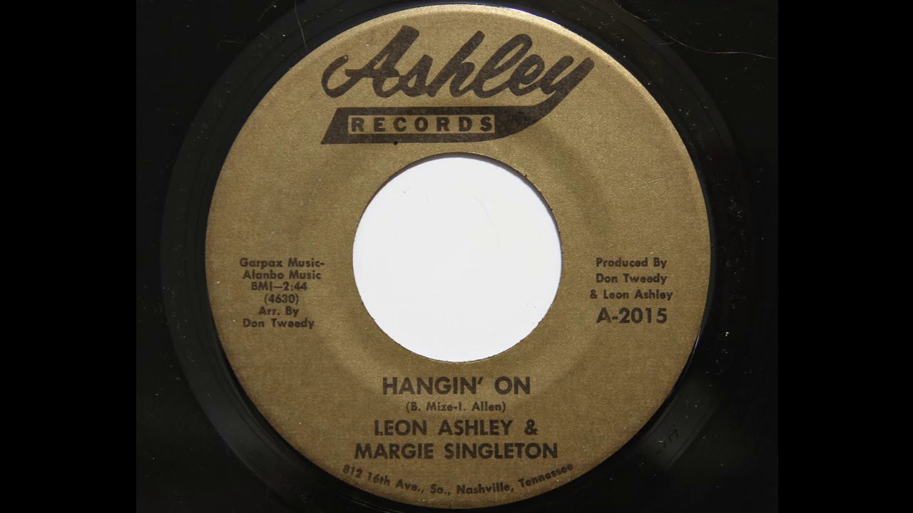 Leon Ashley & Margie Singleton - Hangin' On (Ashley 2015) - YouTube