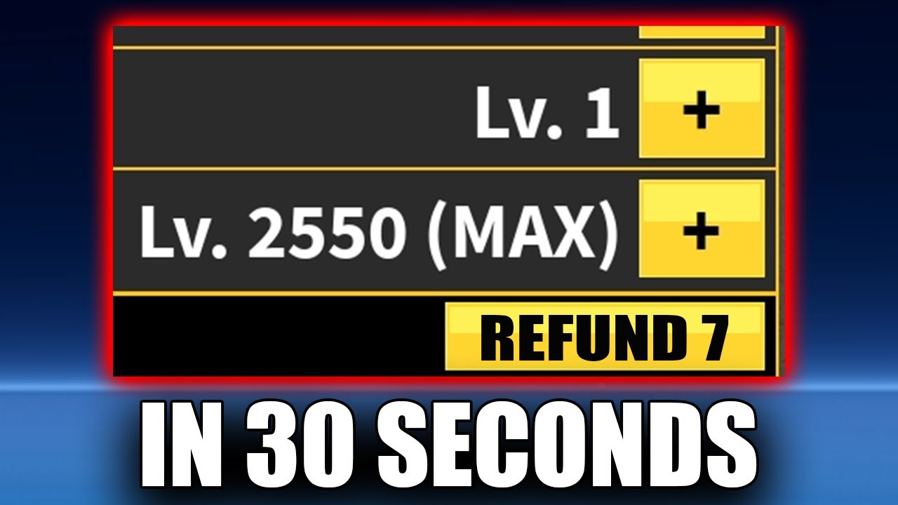 How to RESET STATS without CODE for FREE in Blox Fruits - YouTube