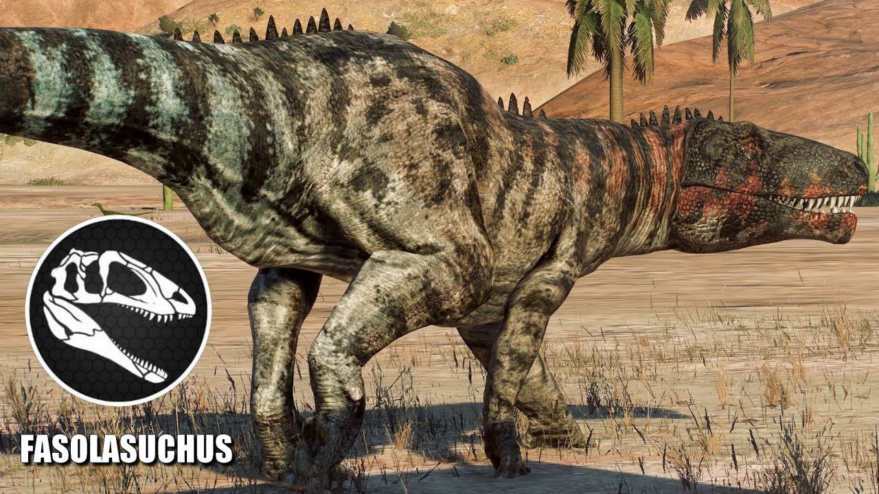 2 Fasolasuchus, 10 Coelophysis & 6 Lystrosaurus - JWE 2 Mods (4K 60FPS ...