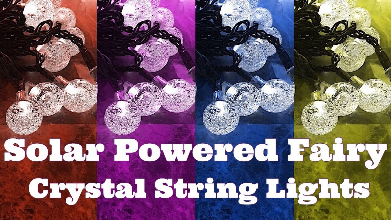 Lalapao Solar String Lights ( Unboxing/Reviewing) - YouTube