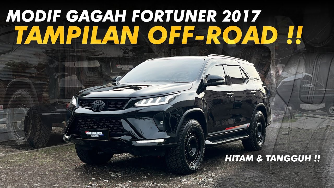 DARI ANCUR JADI OFFROAD STYLE | MODIF FORTUNER KEREN LUAR DALAM - YouTube