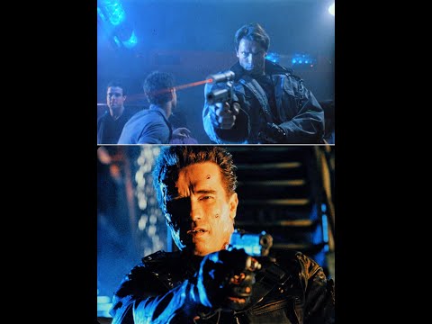 Trailers of Terminator and Terminator 2 (1984, 1990 and 1991) - Original 35mm - Remastered in 4K60