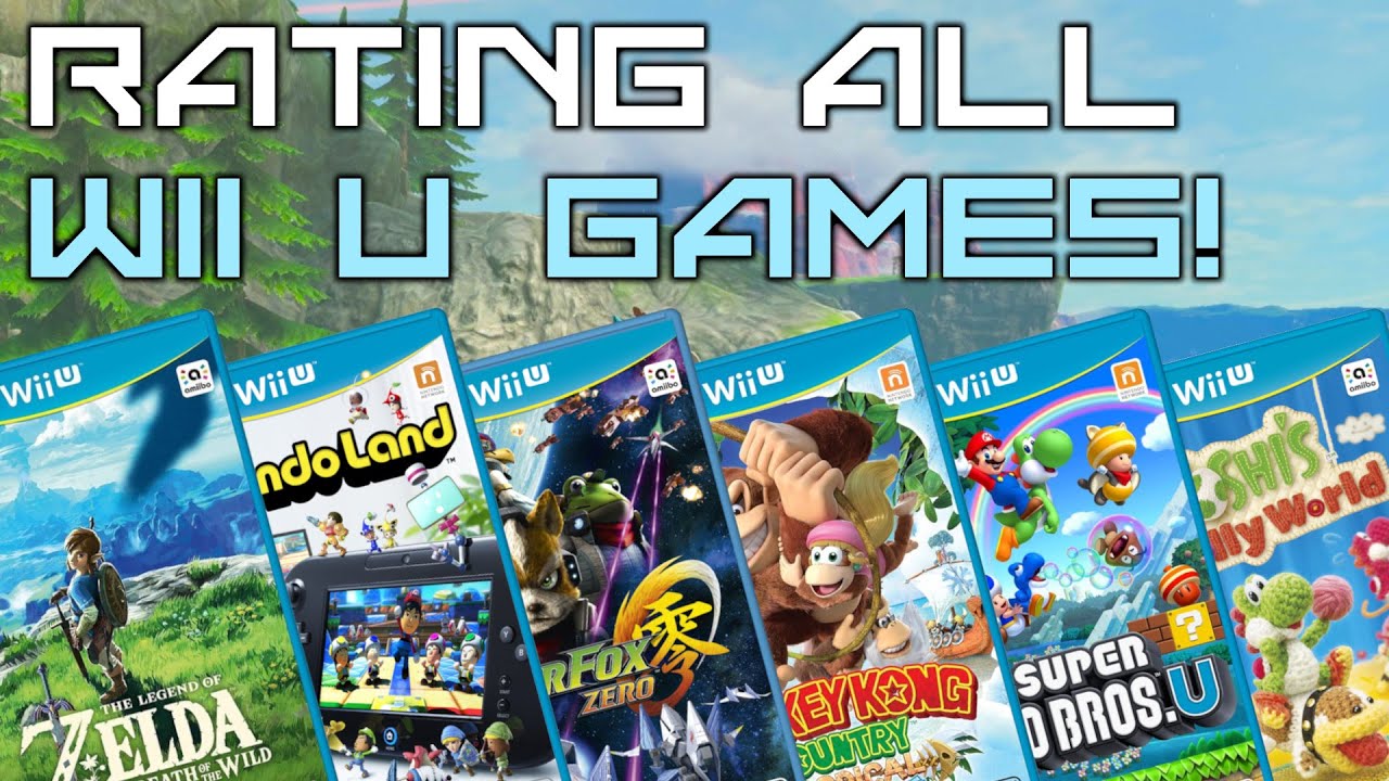 Rating all Games Released on the Nintendo Wii U! - YouTube