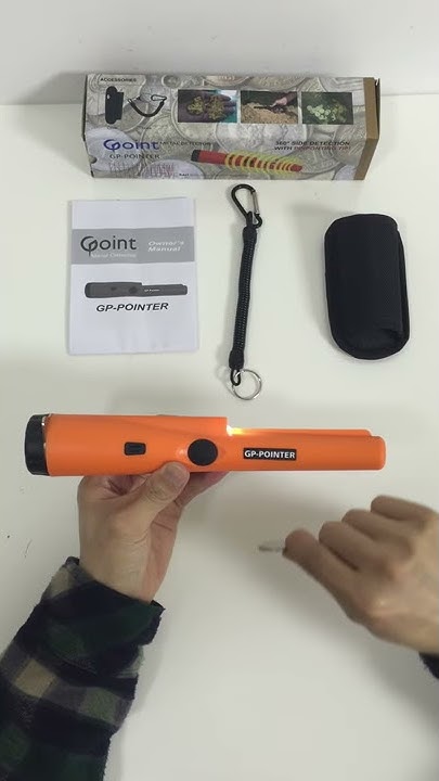 GP-POINT Sensitivity Pinpointer Metal Detector - YouTube