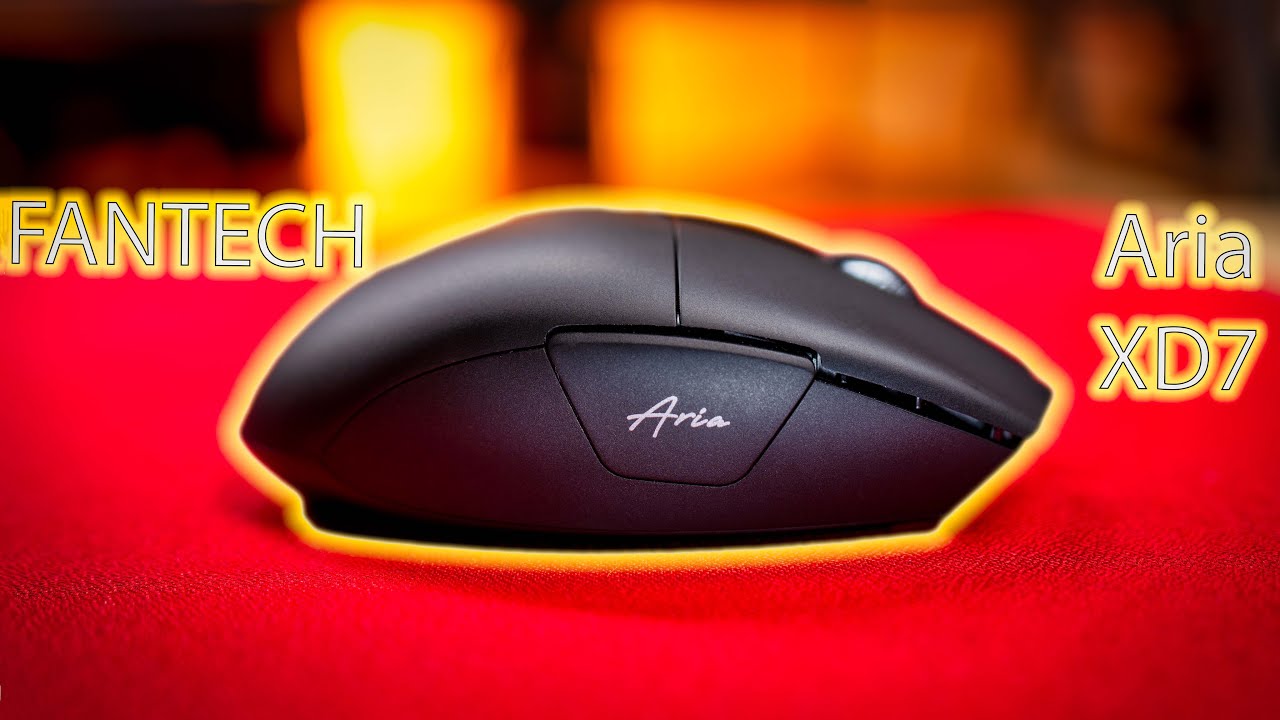 Fantech Aria XD7 still the best egg shape gaming mouse? - YouTube