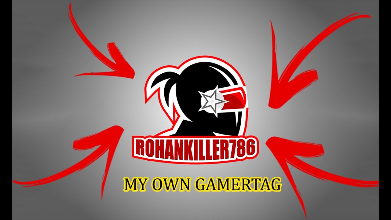 Creating My Gamer-tag Logo (Speed Art) | Anythink - YouTube